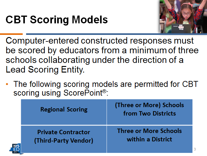 Cbt Scoring On Scorepoint Presentation Computer Based Testing