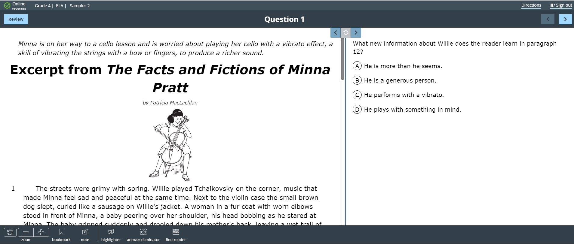 New York Question Sampler – Computer Based Testing